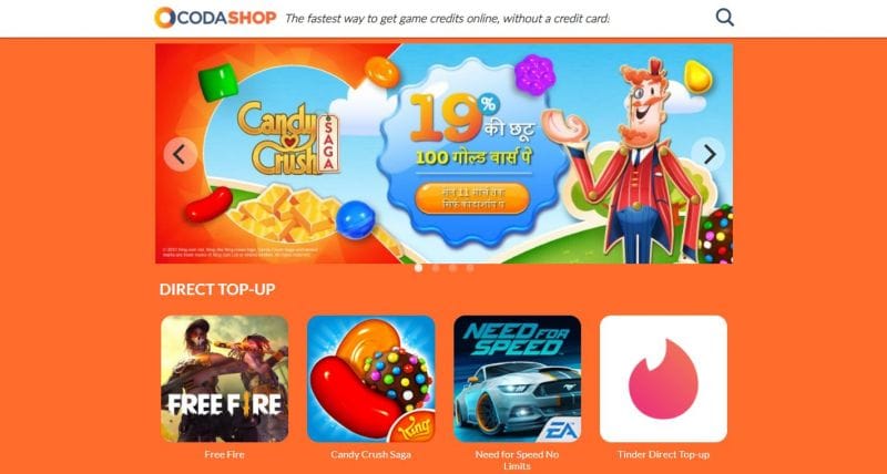 How to top up Free Fire Diamonds from Codashop: Price, process, and more