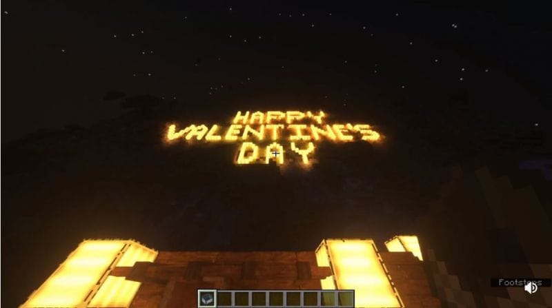 How to celebrate Valentine's day the Minecraft way
