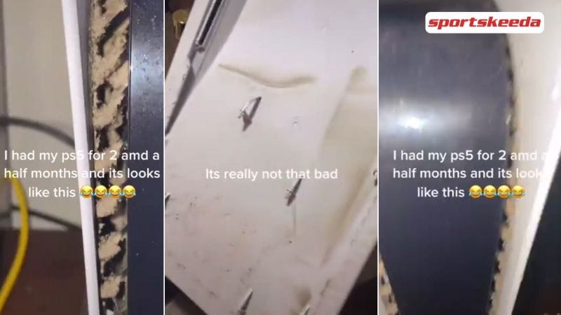 PS5 user shows his 'dust-filled' gaming console and gamers are in ...