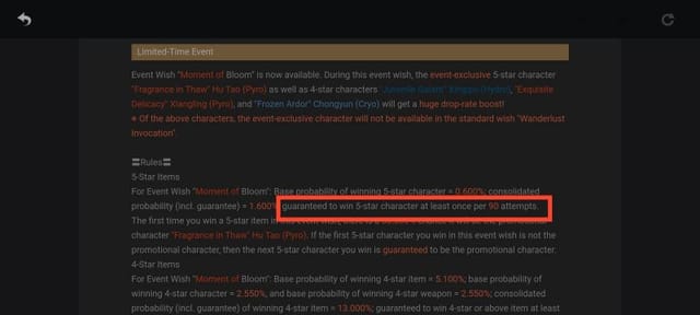 Genshin Impact: Pity and Soft pity systems explained