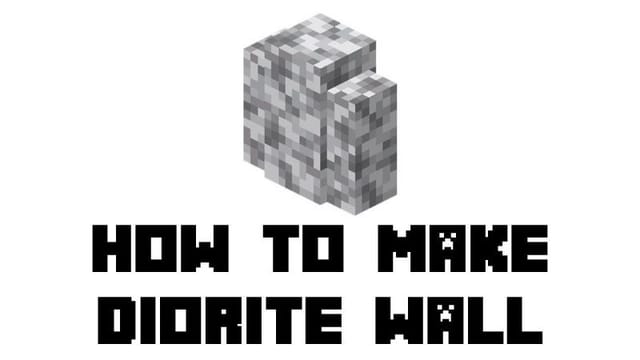 Top 5 uses of Diorite in Minecraft