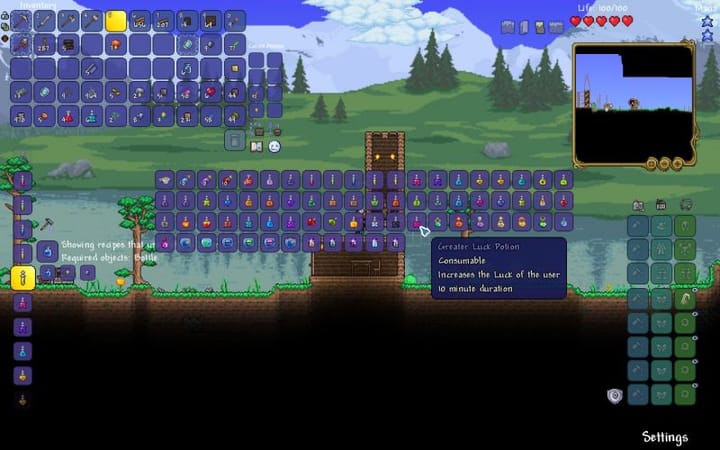 How to Make Crafting Station in Terraria and Brew Potions - Read!