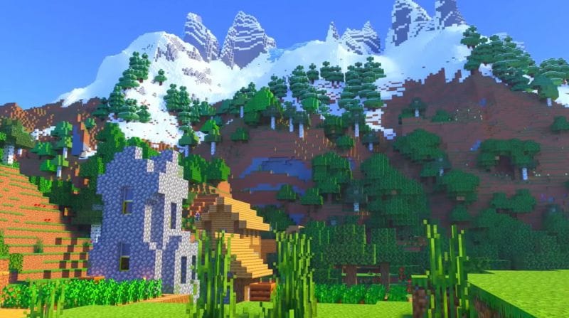 This Minecraft seed is perfect for the new mountain biomes coming to ...