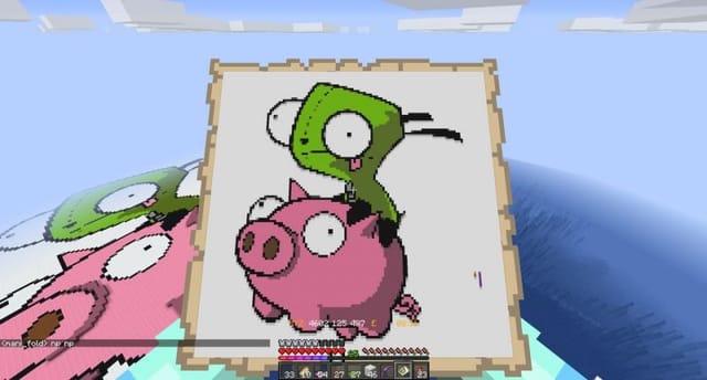 5 Minecraft map art pieces from Reddit