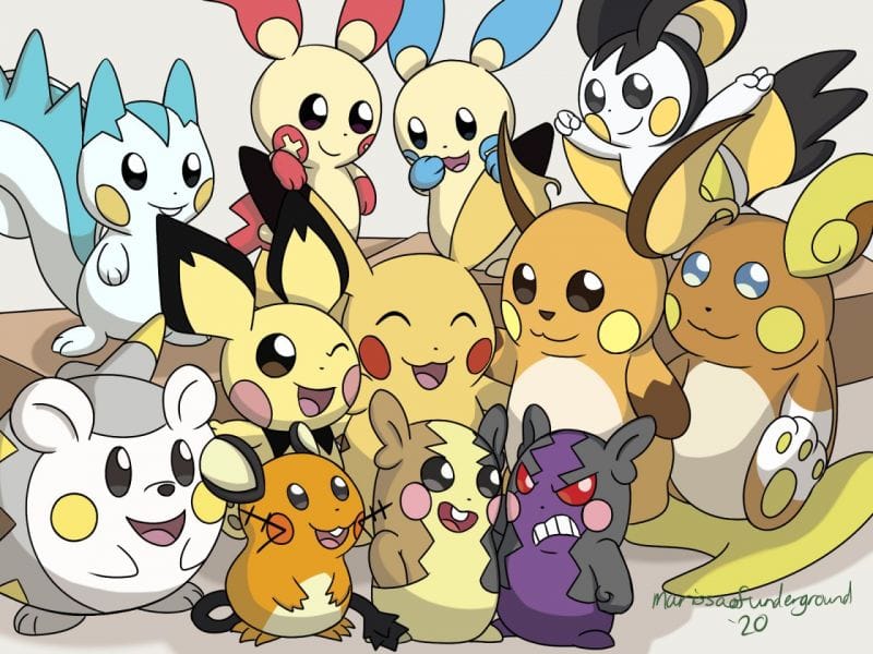 Top 5 cutest Electric Pokemon of all time