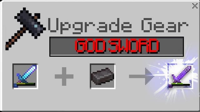 How to make netherite equipment in Minecraft