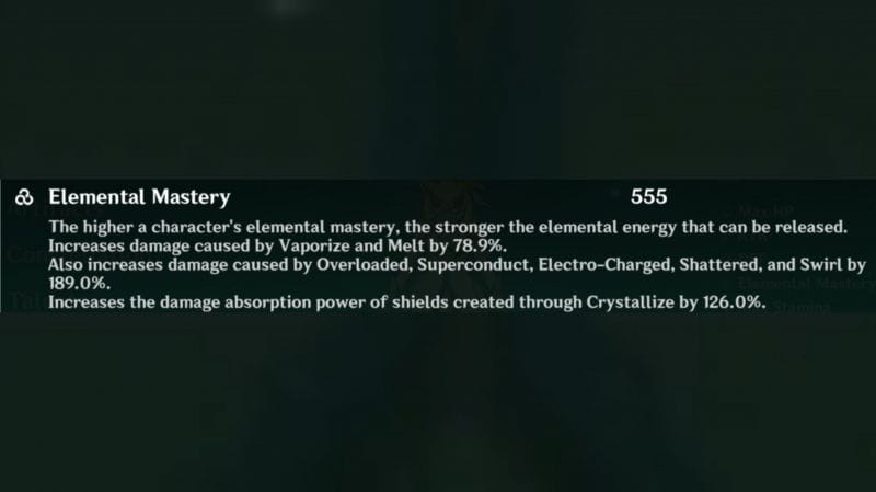 What does Elemental Mastery do in Genshin Impact?
