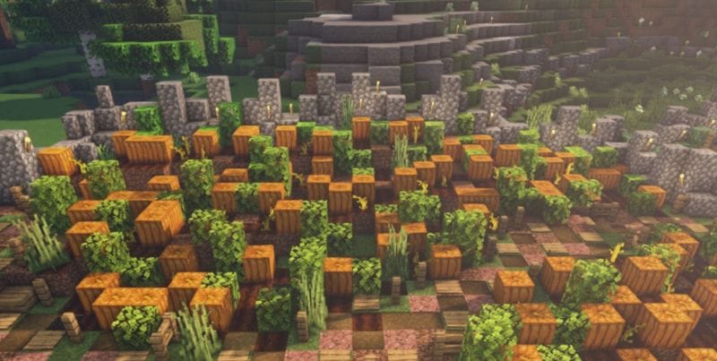 How to get apples and other fruits in Minecraft
