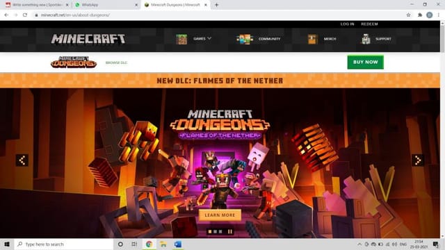 Minecraft Dungeons: Initial release date, system requirements, link ...