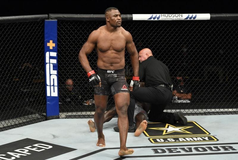 'I was in the same spot' - Francis Ngannou looks back on last UFC win ...