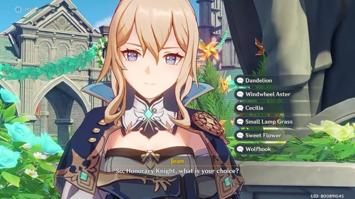 Genshin Impact Windblume Festival flower choices: Which flower to pick?