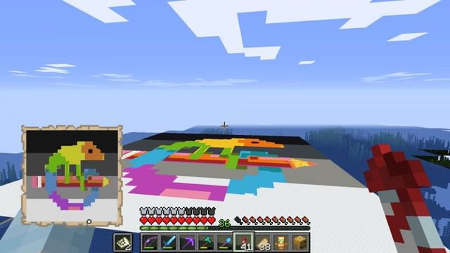 5 Minecraft map art pieces from Reddit