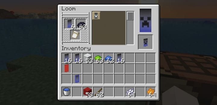 How to make a custom banner in Minecraft Java 1.16.5
