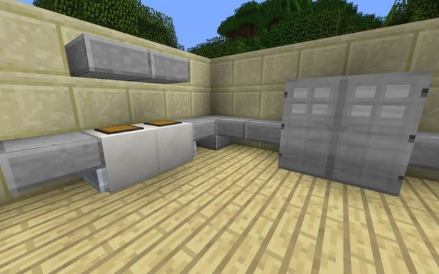 How to make a working kitchen in Minecraft