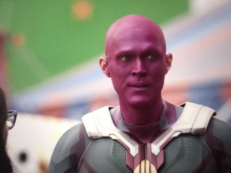 "Vision with ears": WandaVision reveals Vision without CGI and Twitter is scandalized