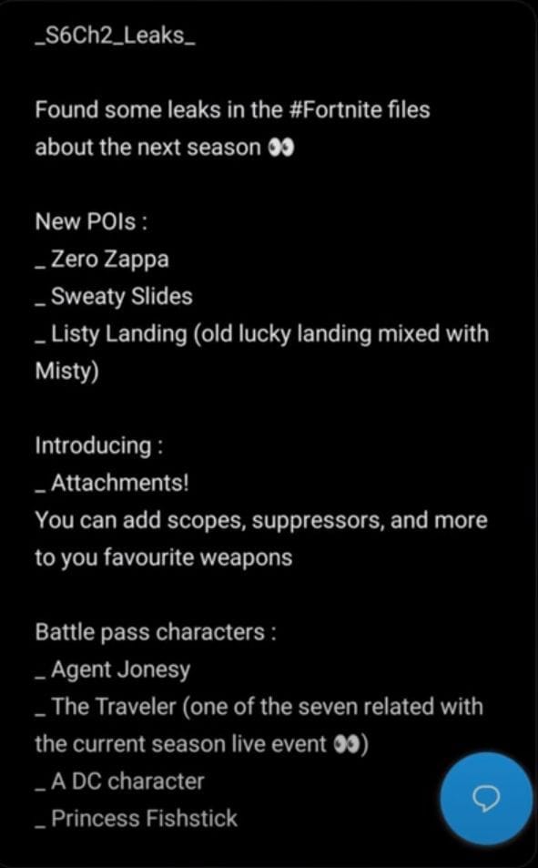 Fortnite Season 6 leaks: New locations, Battle Pass skins, weapon ...