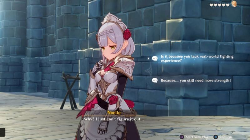 Genshin Impact Hangout Event Guide For Noelle All 6 Endings Explained