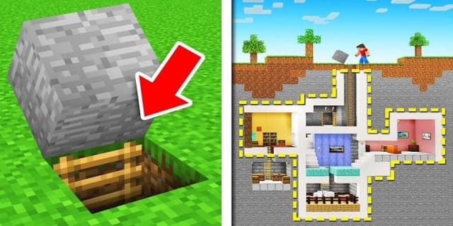 Top 5 ways to hide your base from friends in Minecraft