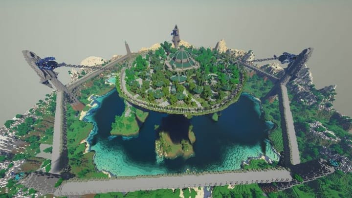 5 best Minecraft terraformed builds from Reddit in March 2021