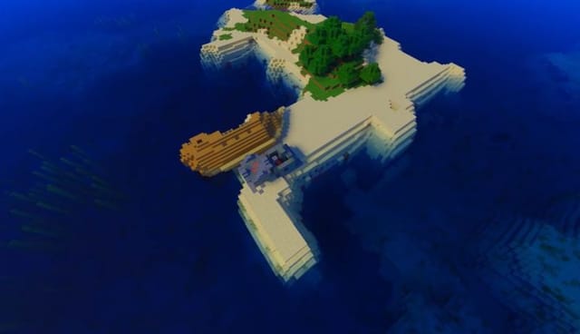 5 best shipwreck island seeds in Minecraft