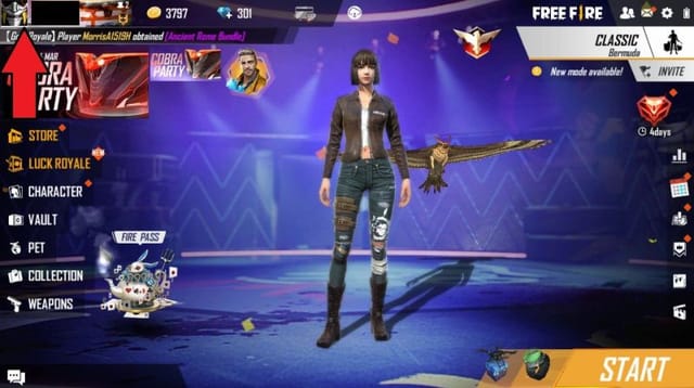 How to change in-game name using name change card in Free Fire: A ...