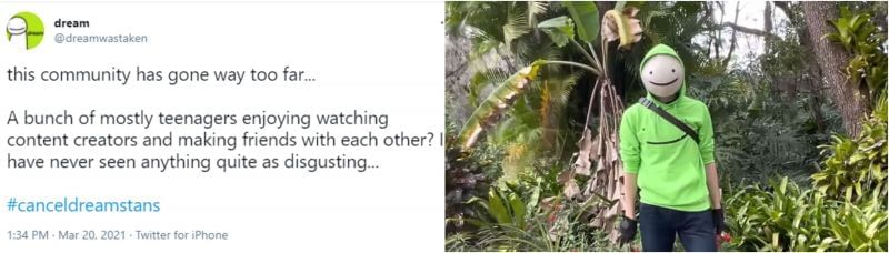 Minecraft: Dream stans face the wrath of the internet after death ...