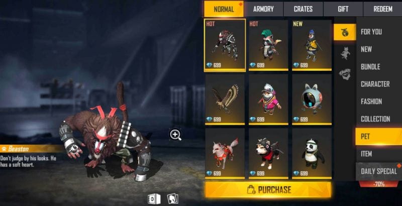 Top 5 Free Fire items to buy with diamonds in April 2021