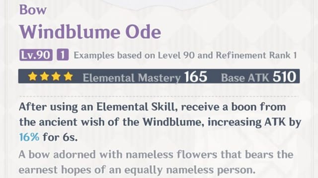 Genshin Impact 1.4 update: How to obtain the Windblume Ode and refine ...