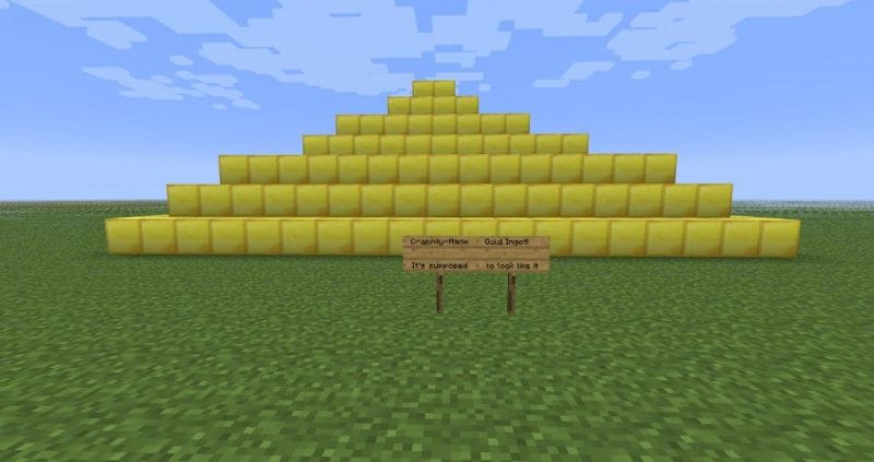 Top 5 uses for gold in Minecraft
