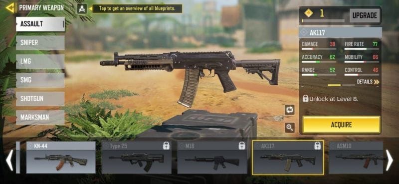 Top 5 Legendary weapons in COD Mobile Season 2