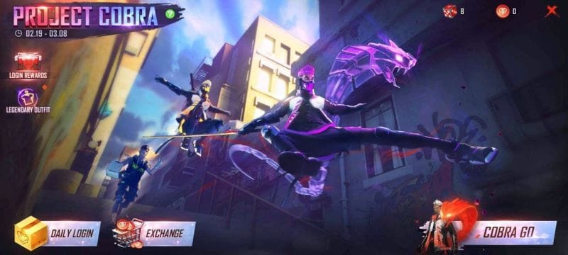 Garena Free Fire reveals storyline behind Project Cobra