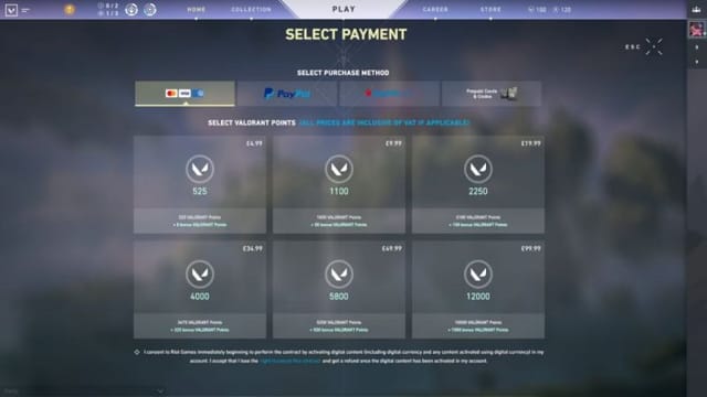 How to acquire free Valorant Points