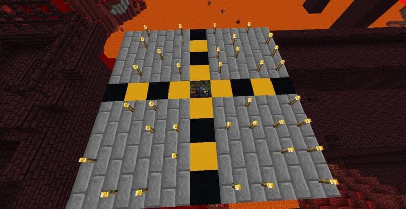 How to make a blaze rod XP farm in Minecraft