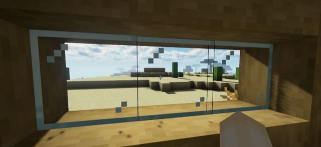 How to make a glass pane in Minecraft
