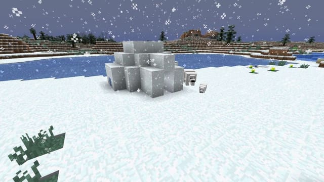 Where is the spruce tree located in Minecraft