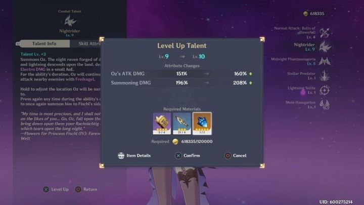 The best build for Fischl in Genshin Impact: Artifacts, Weapons ...