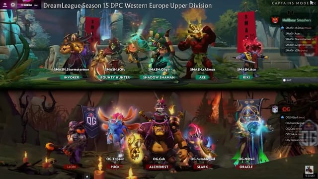 Humblegod reigns supreme as OG defeat Hellbear Smashers' Dota 2 roster