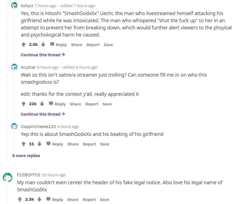 Twitch streamer accused of beating girlfriend hits back with 'cease ...