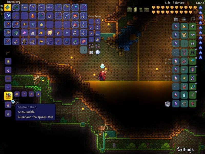 How to Craft Abeemination in Terraria | Materials, Crafting Guide, Uses ...