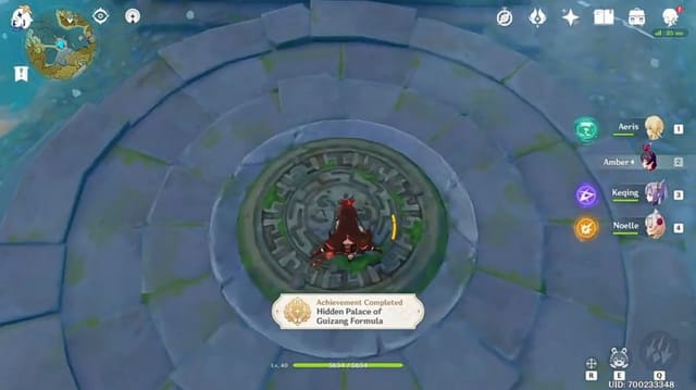 How to solve the Genshin Impact Luhua Pool Puzzle