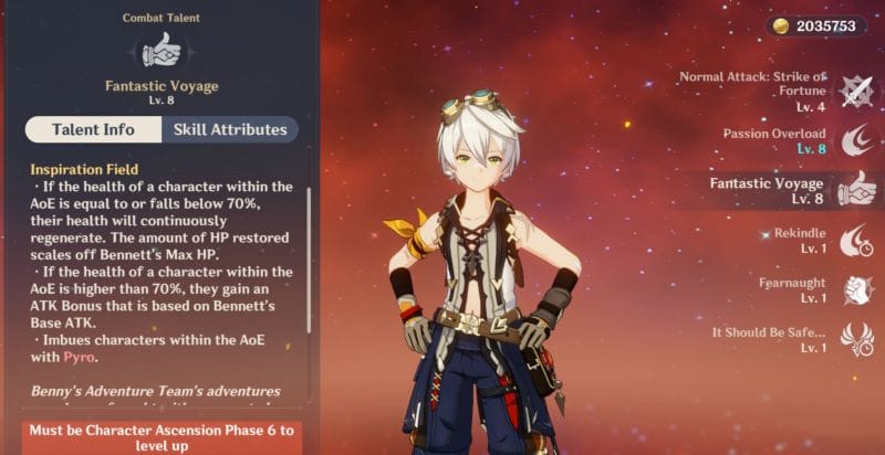 The best weapons and artifact build for Bennett in Genshin Impact