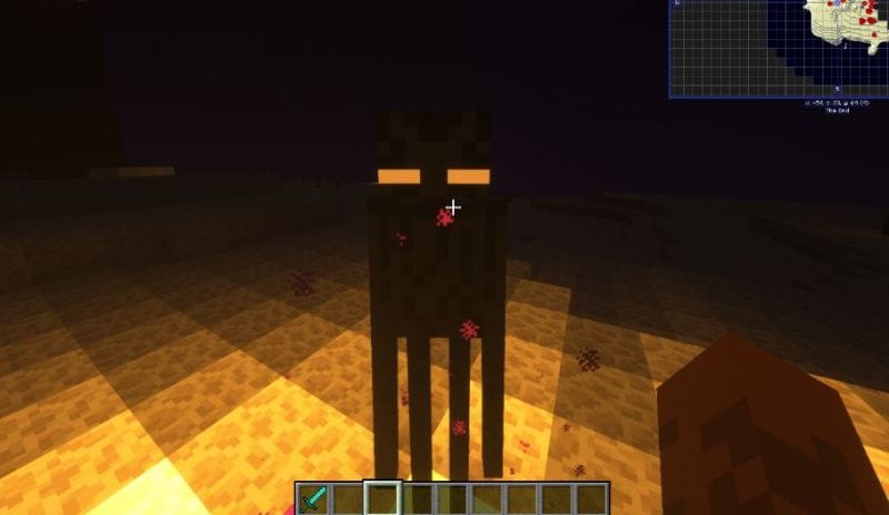 How to build an enderman farm in Minecraft