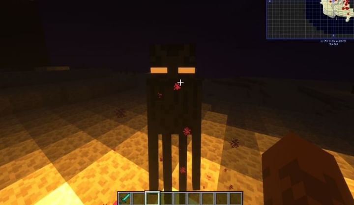How to build an enderman farm in Minecraft