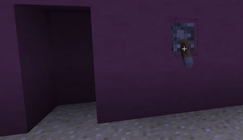 How to build a hidden door in Minecraft Java Edition