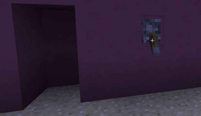 How to build a hidden door in Minecraft Java Edition