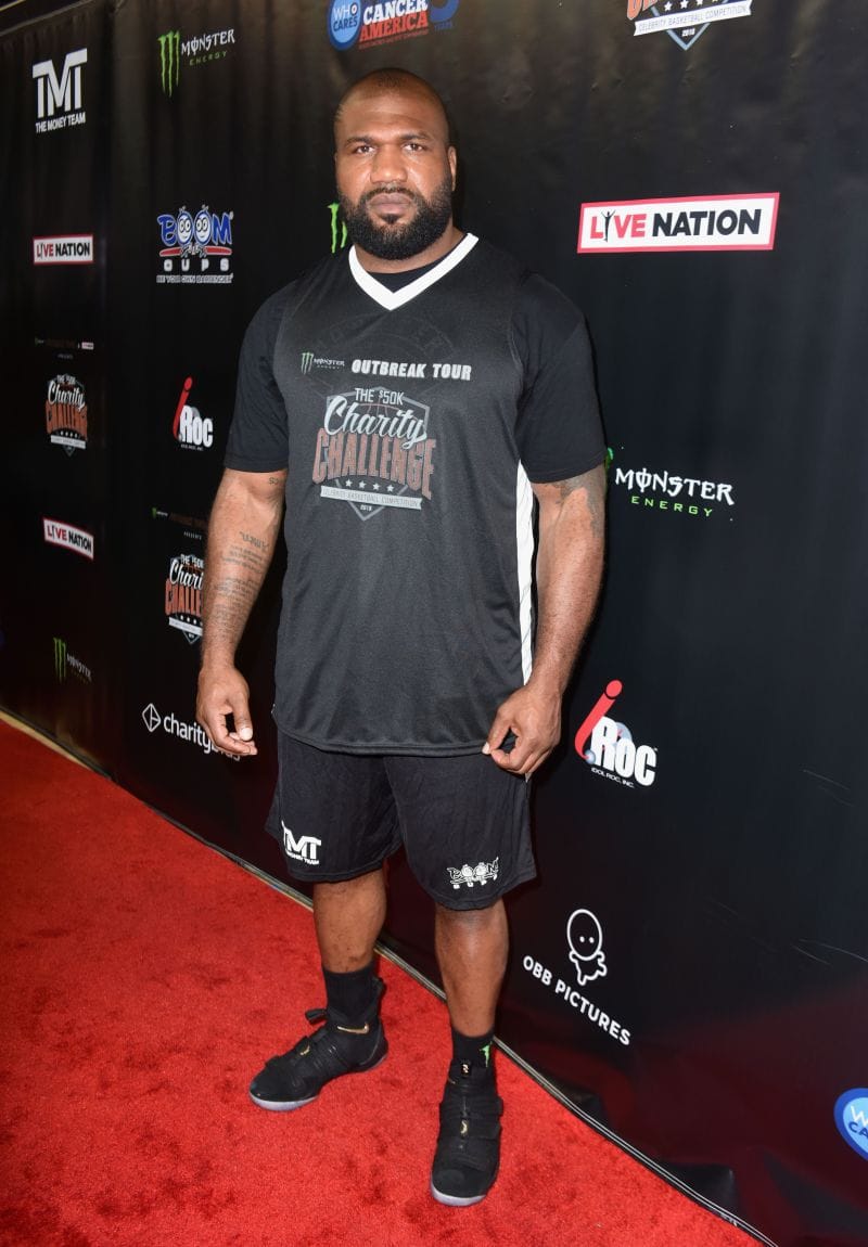 Quinton 'Rampage' Jackson's son sparring
