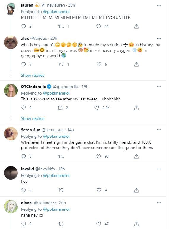 Pokimane expresses her desire to “befriend” every gamer girl, gets ...