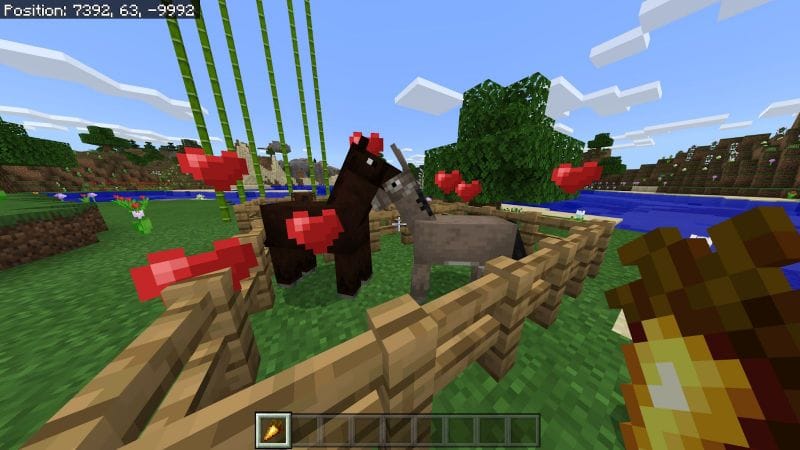 Mules in Minecraft: Spawning, Behavior & Drops