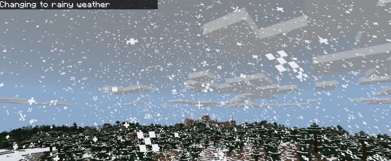 How to make it Snow in Minecraft: All details you need to know!