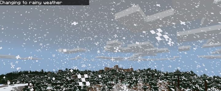 How to make it Snow in Minecraft: All details you need to know!